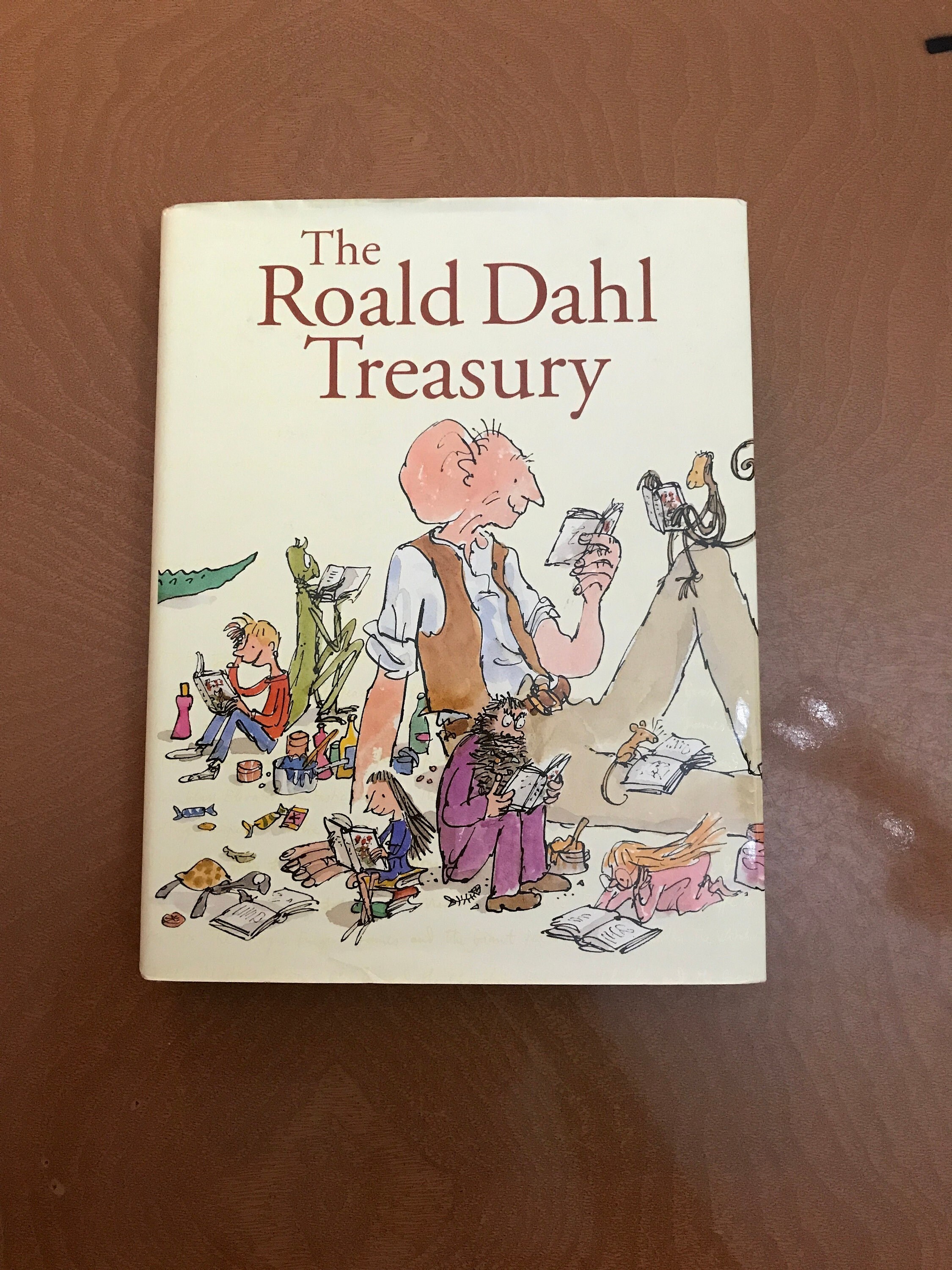 The Roald Dahl Treasury 1997 Cloth Hardcover Edition the Book Weighs 3 ...