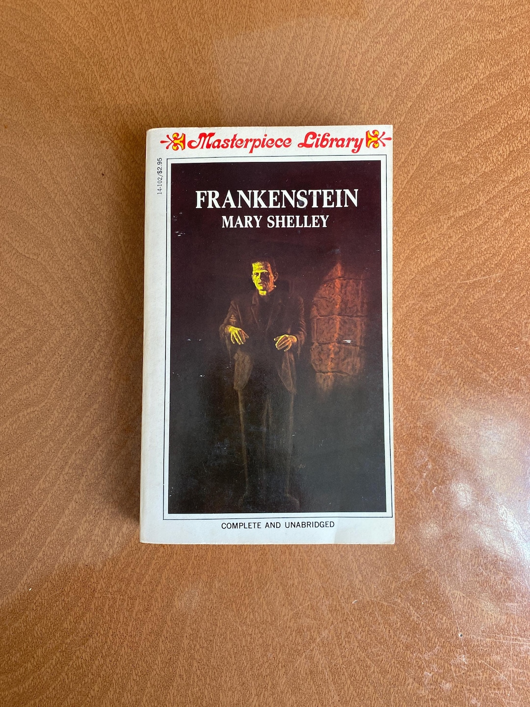 Frankenstein by Mary Shelly Retro 1968 Masterpiece Library Softcover ...