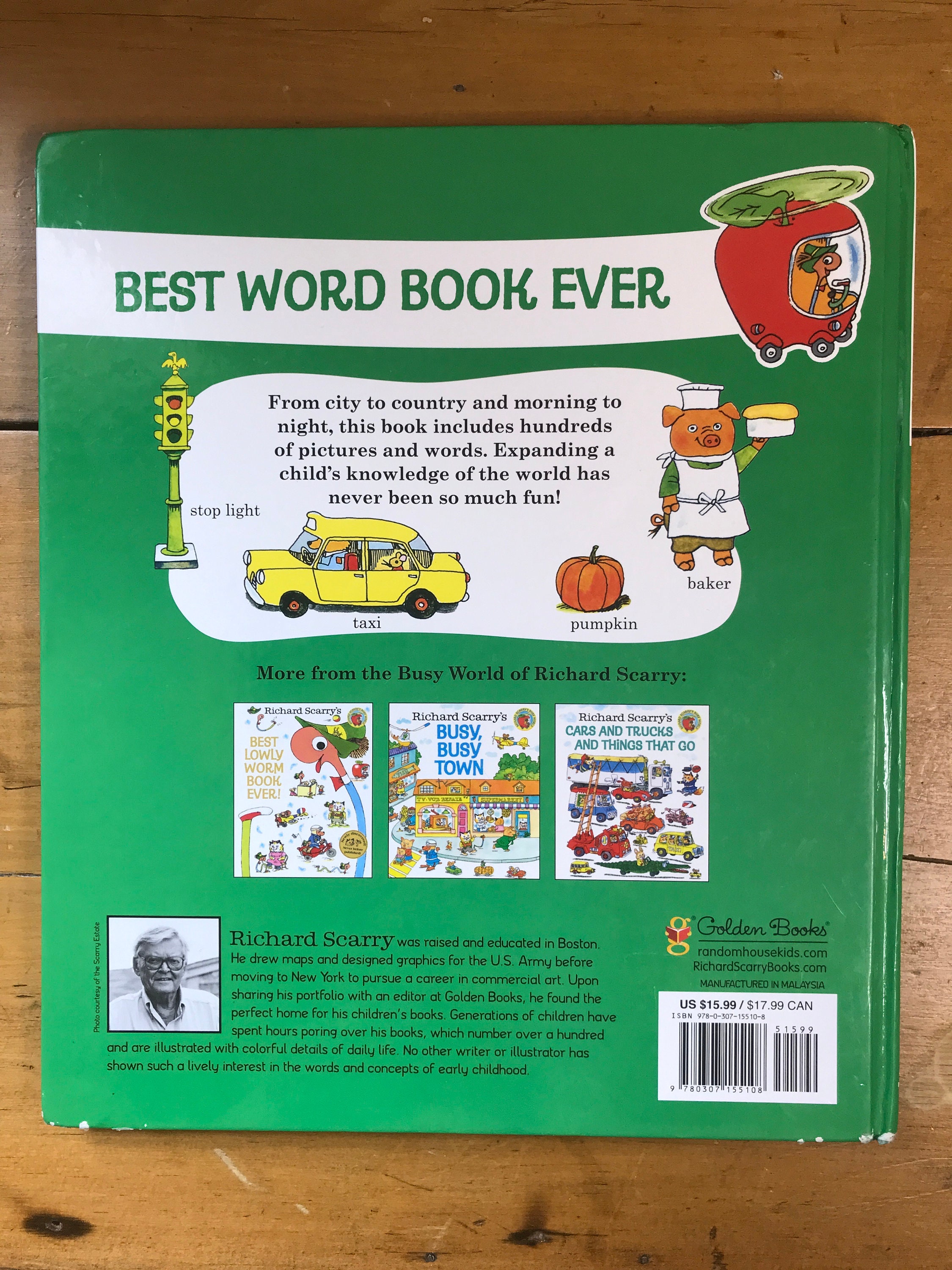 Richard Scarry's Best Word Book Ever 1990 Hardcover - Etsy