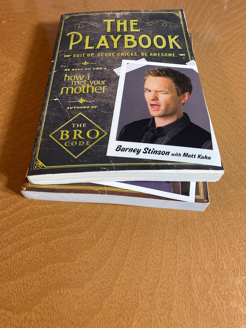 The Bro Code and the Playbook How I Met Your Mother Barney Stinson ...