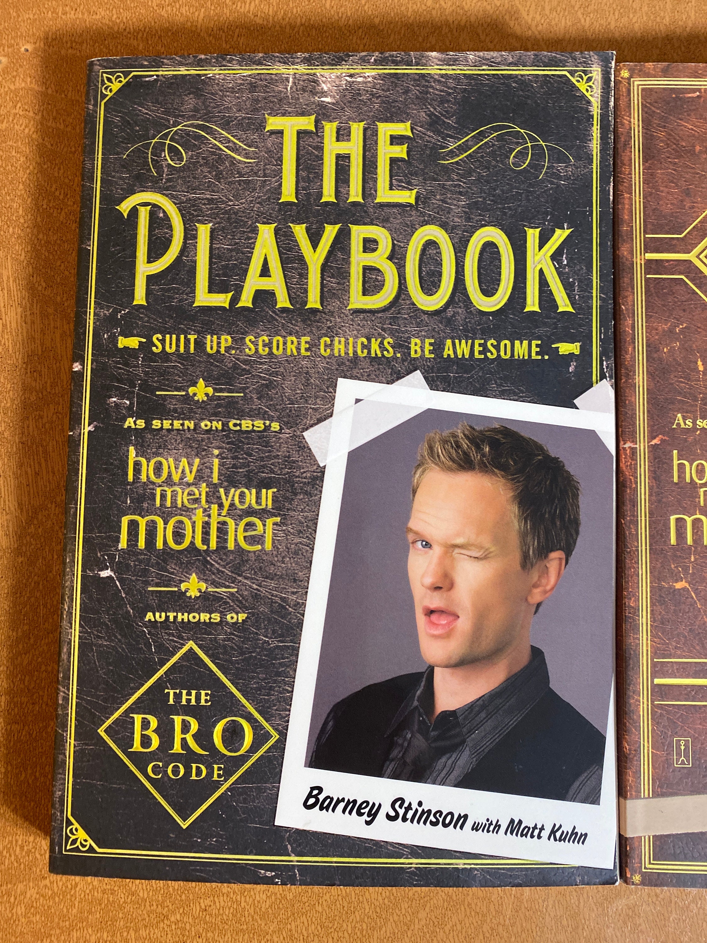 The Bro Code and the Playbook How I Met Your Mother Barney Stinson ...
