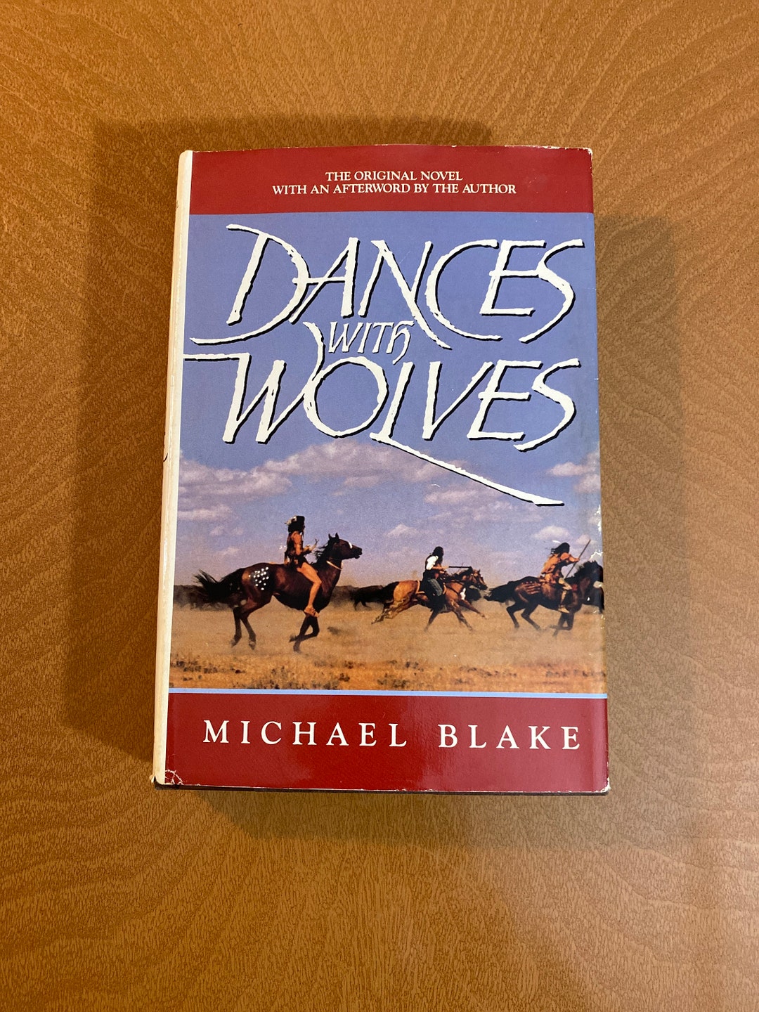 Dances With Wolves: Michael Blake 1991 Hardcover Novel With an ...