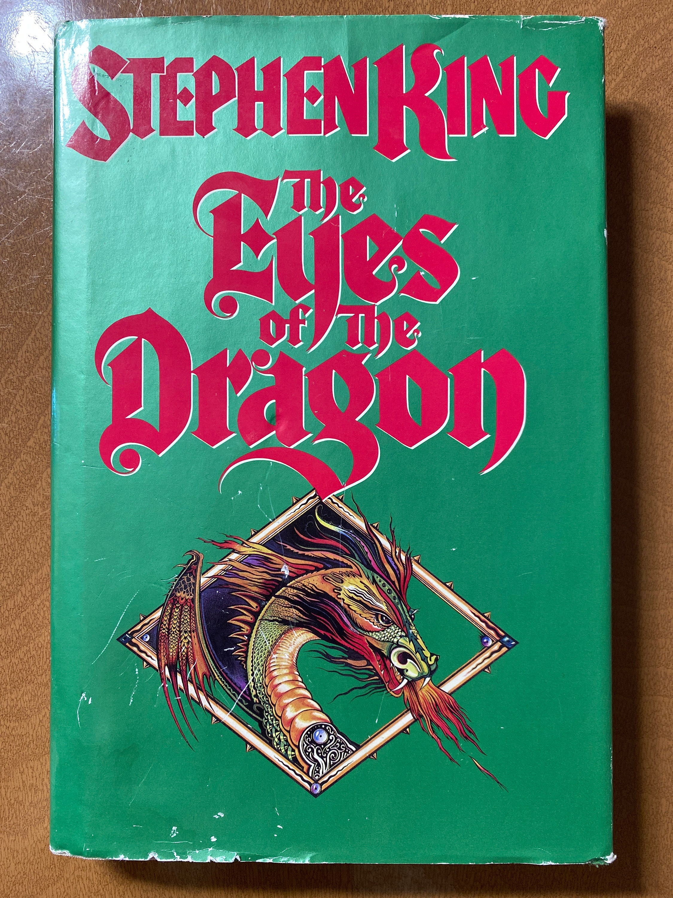The Eyes of the Dragon by Stephen King Retro Hardcover Edition - Etsy