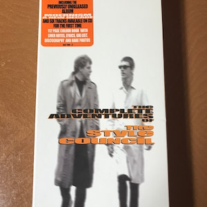 The Complete Adventures of the Style Council 5 Cd Box Set Like - Etsy
