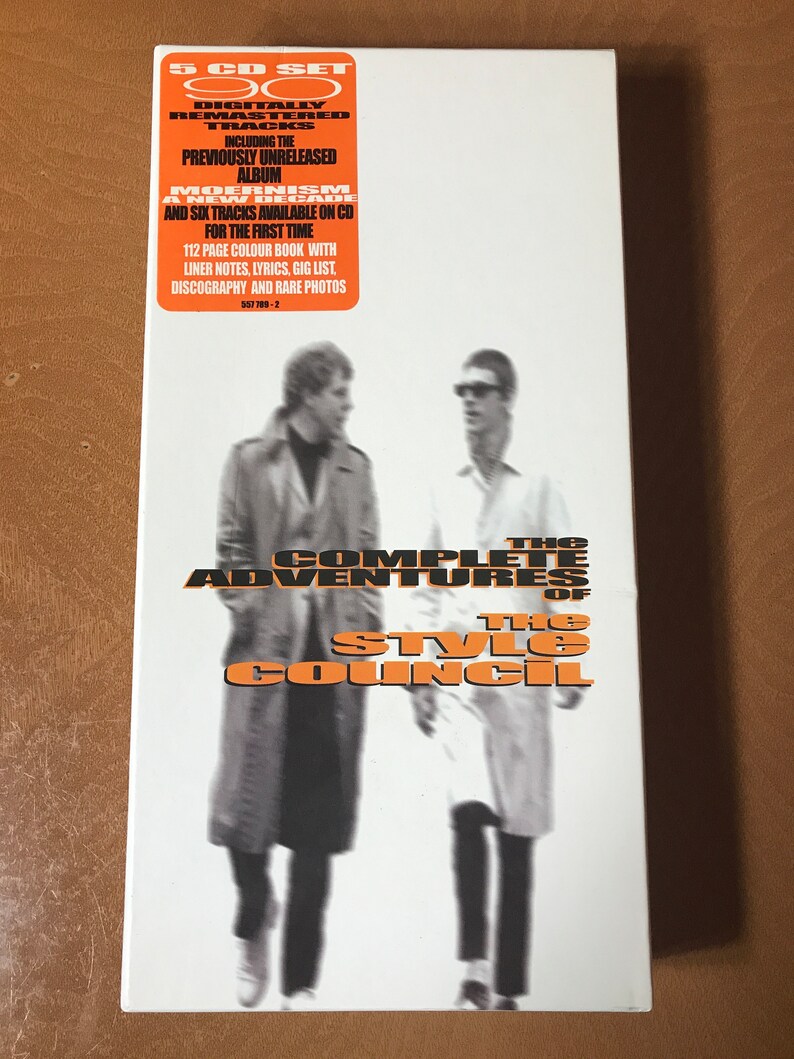 The Complete Adventures of the Style Council 5 Cd Box Set Like - Etsy