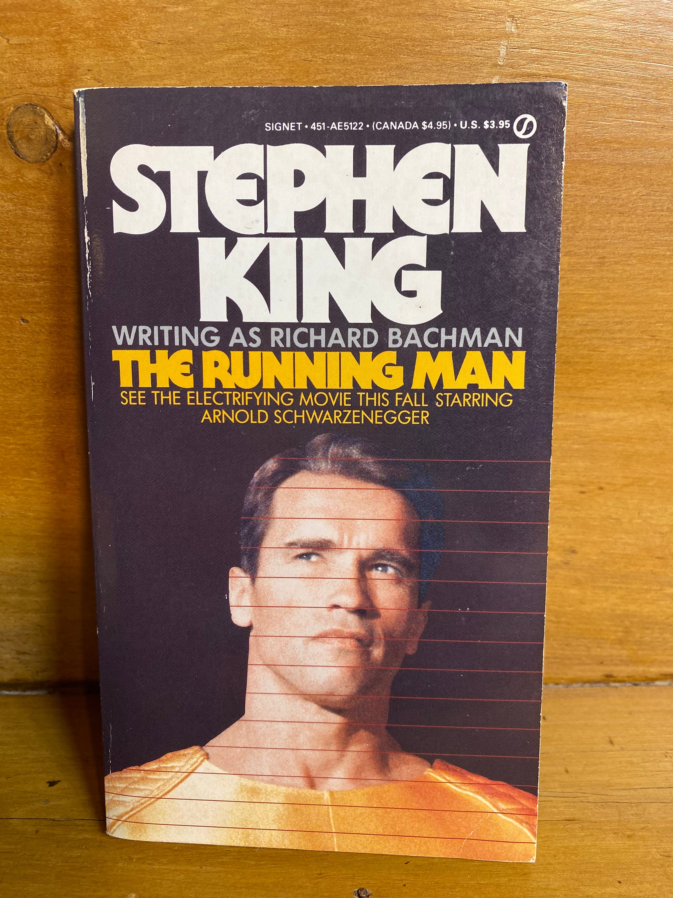 S The Running Man Stephen King Book Covers