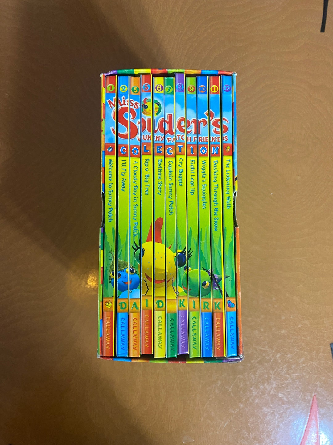 Miss Spider's Sunny Patch Friends Collection 1- 12 Hardcover Books by ...