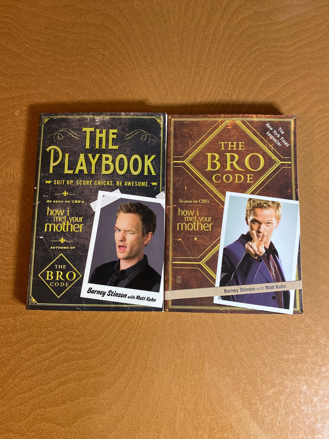 The Bro Code and the Playbook How I Met Your Mother Barney Stinson ...
