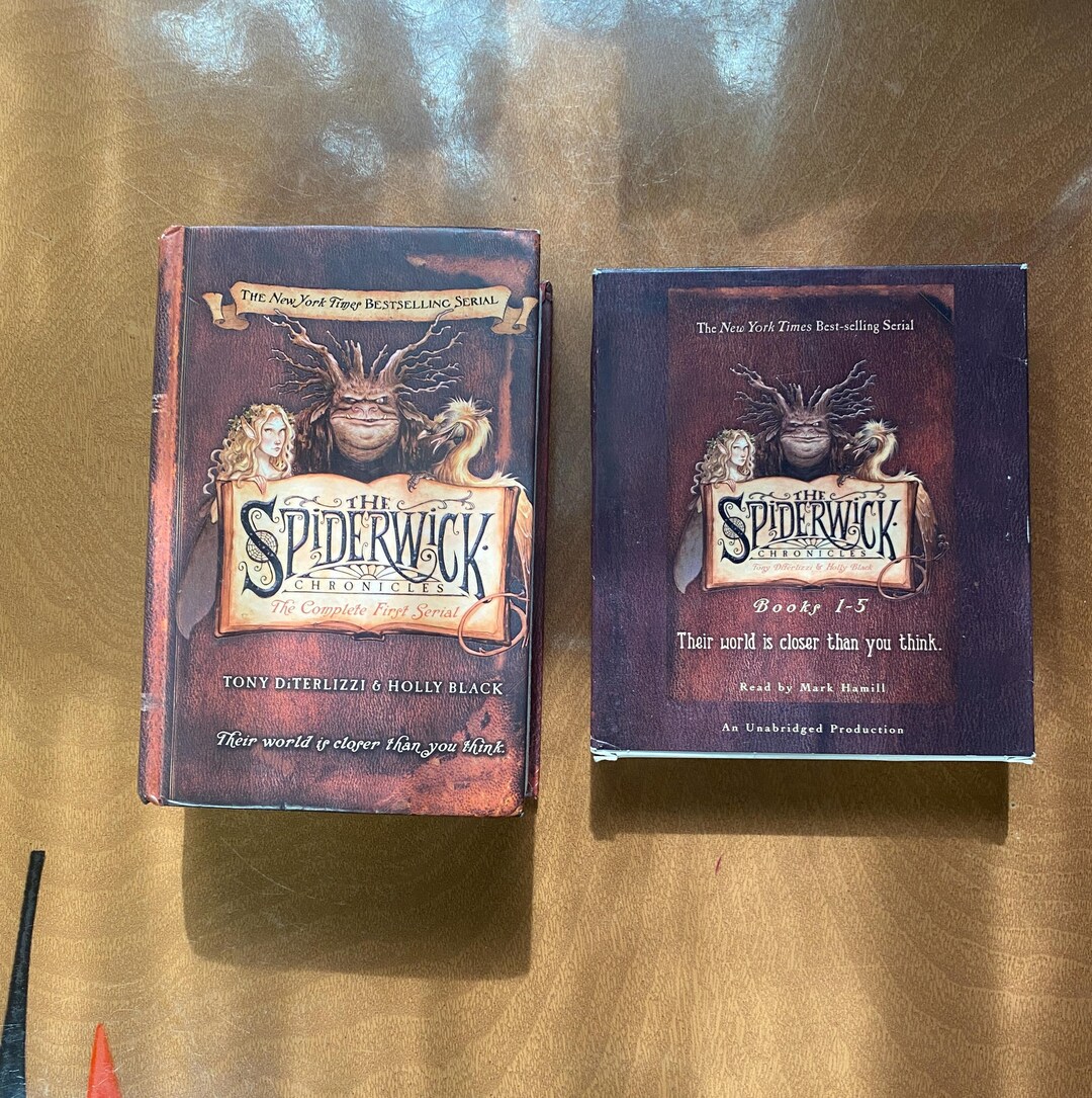 The Spiderwick Chronicles 1 - 5 // First Hardcover Edition & CD ...