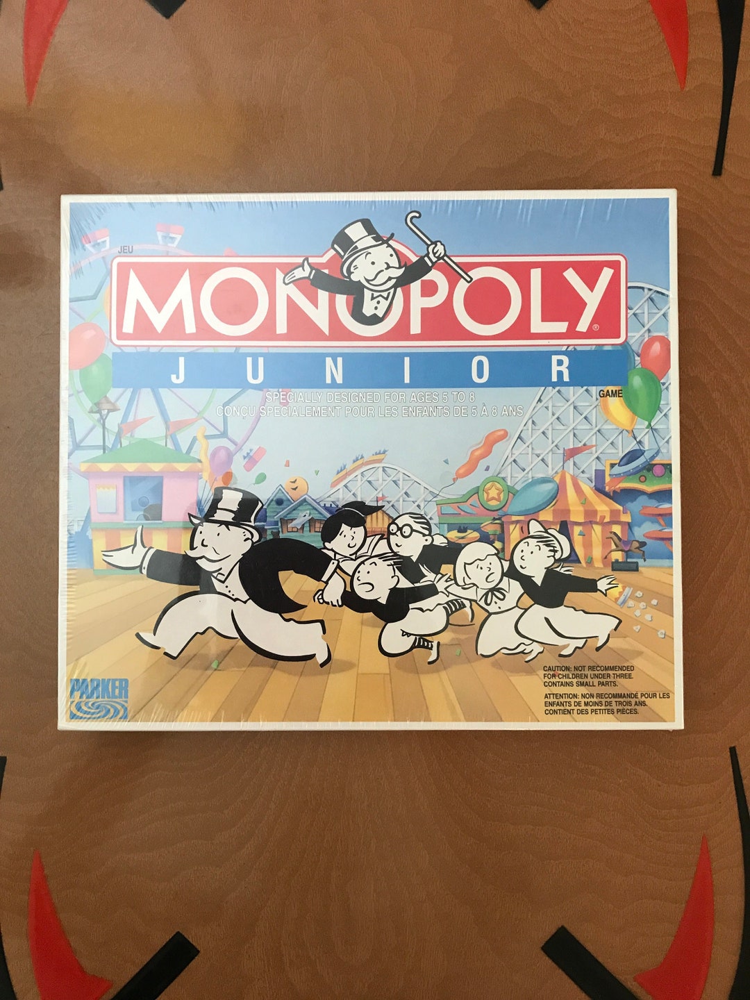 1990 Monopoly Junior Brand New Factory Sealed W/ Box in Excellent ...