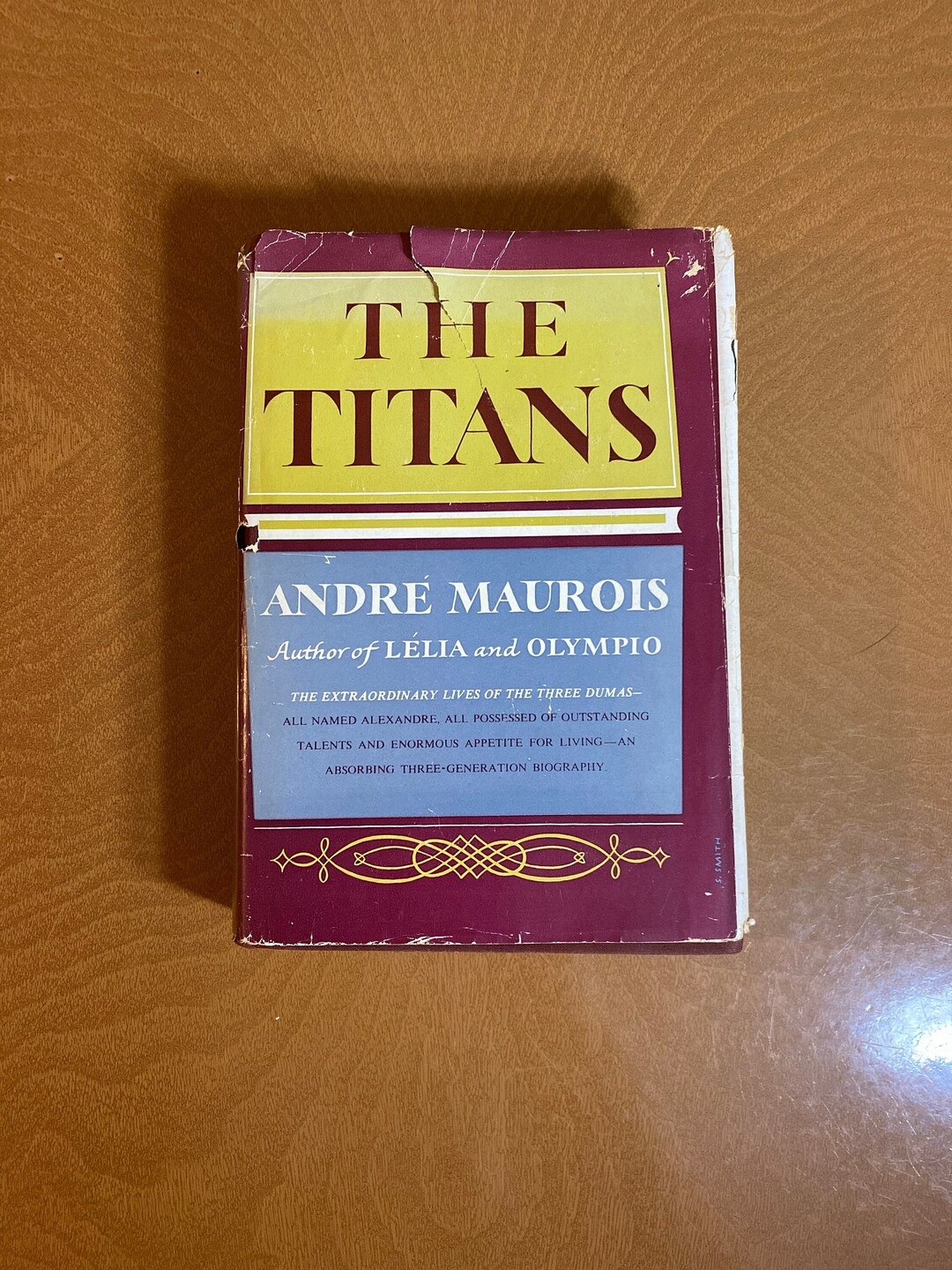 The Titans the Three Musketeers by Andre Maurois 1957 Retro Cloth ...