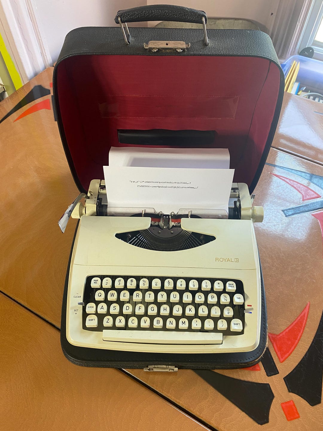Royal Quiet Deluxe Manual Typewriter W/ Case - Etsy