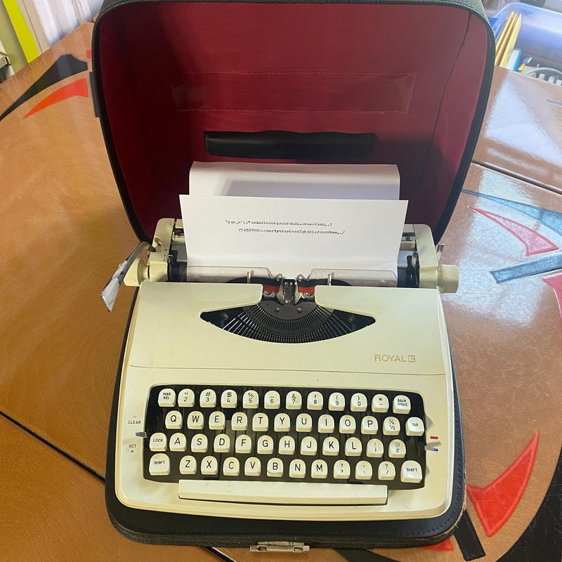 Typewriter - Etsy