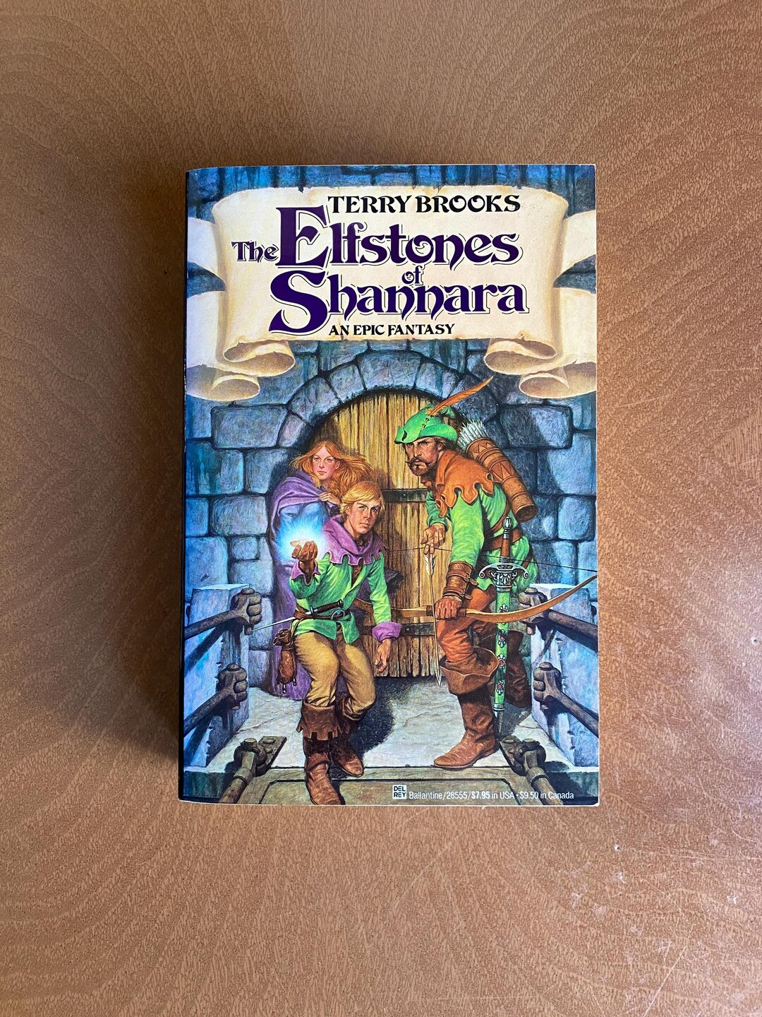 The Elfstones of Shannara an Epic Fantasy by Terry Brooks Retro 1982 First Softcover Edition in ...