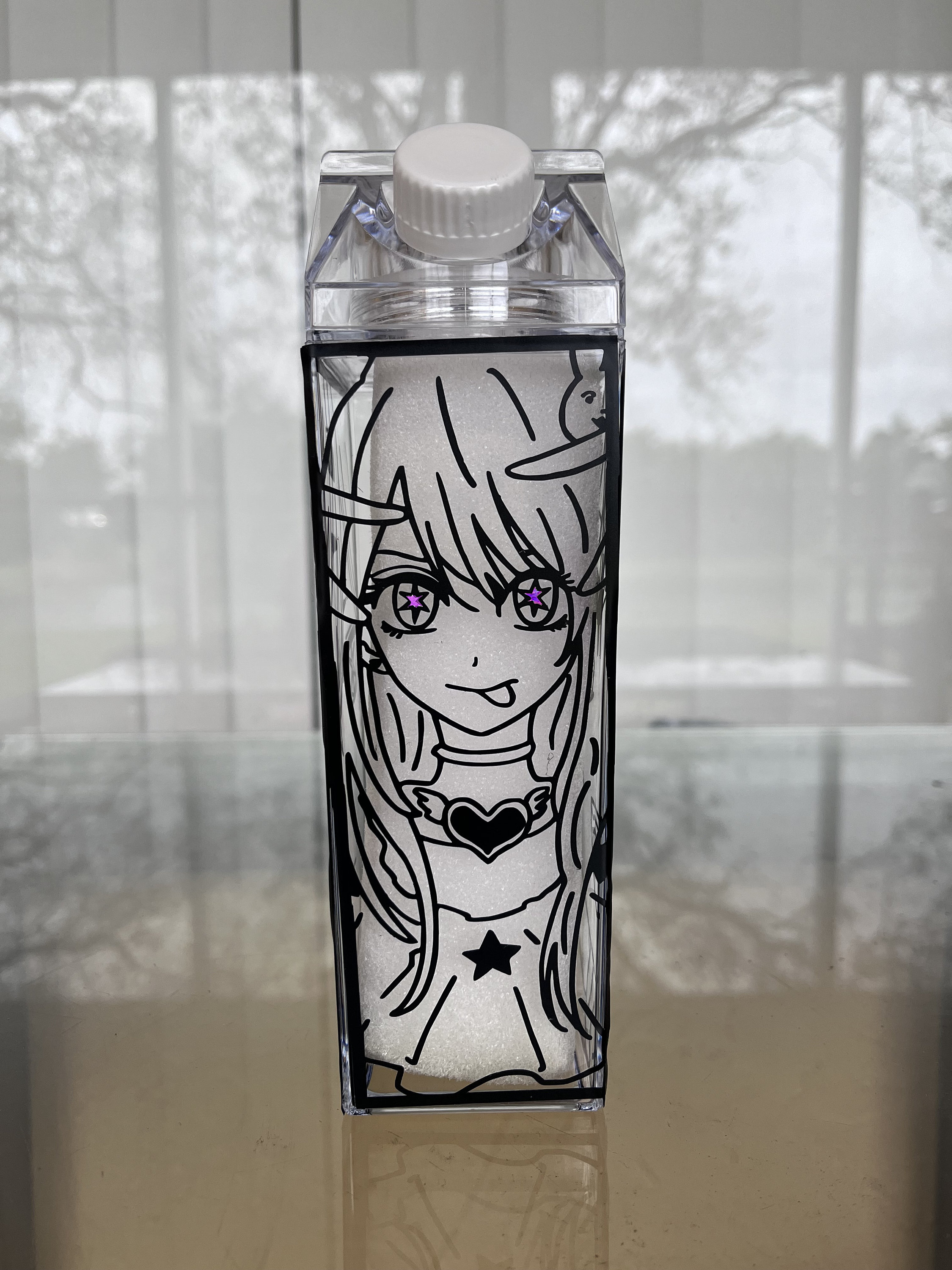 Anime Inspired Milk Carton Water Bottle | Oshi No Ko Milk Carton Bottle ...