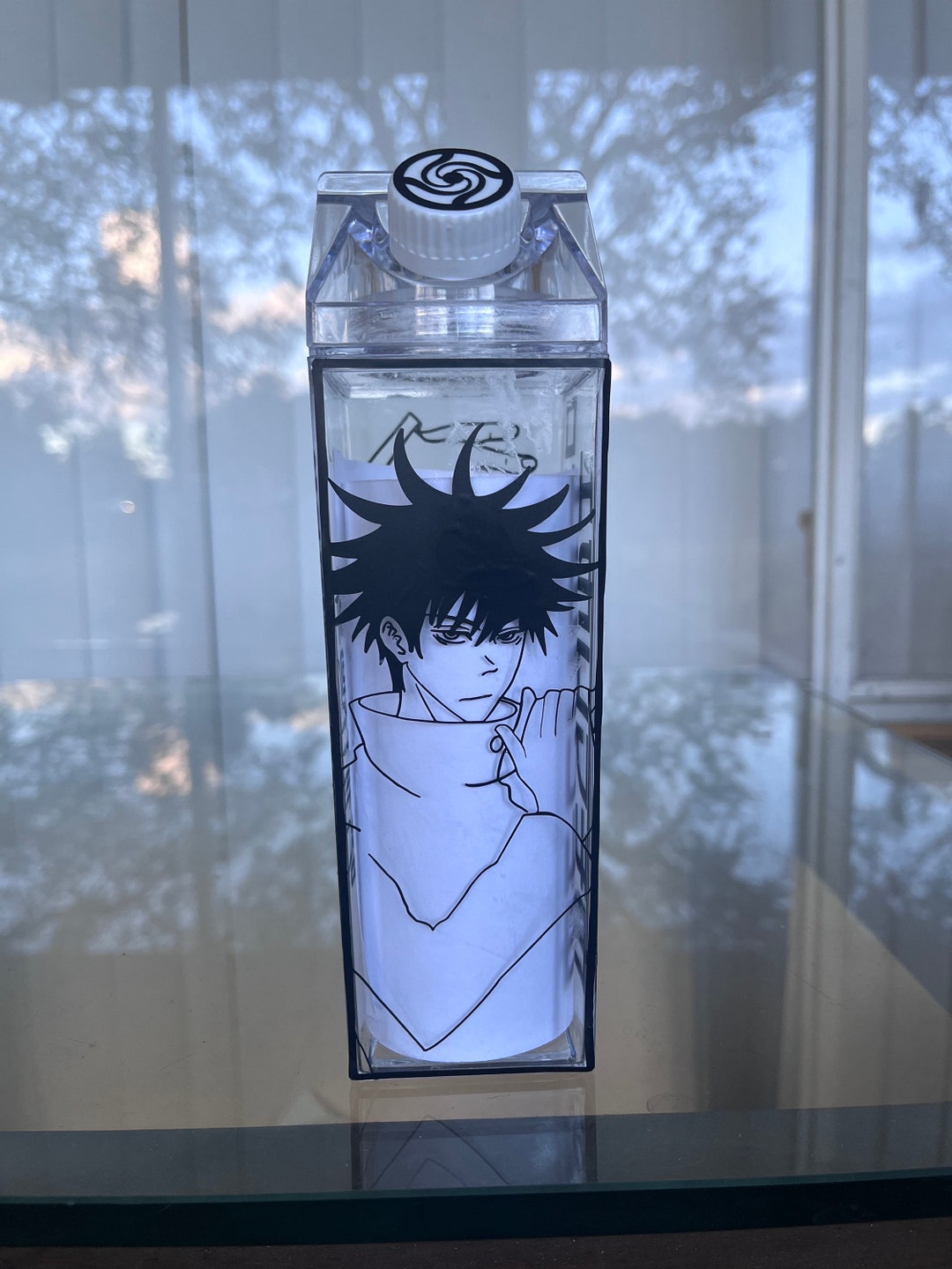Anime Inspired Milk Carton Water Bottle | Fushiguro Megumi Milk Carton ...