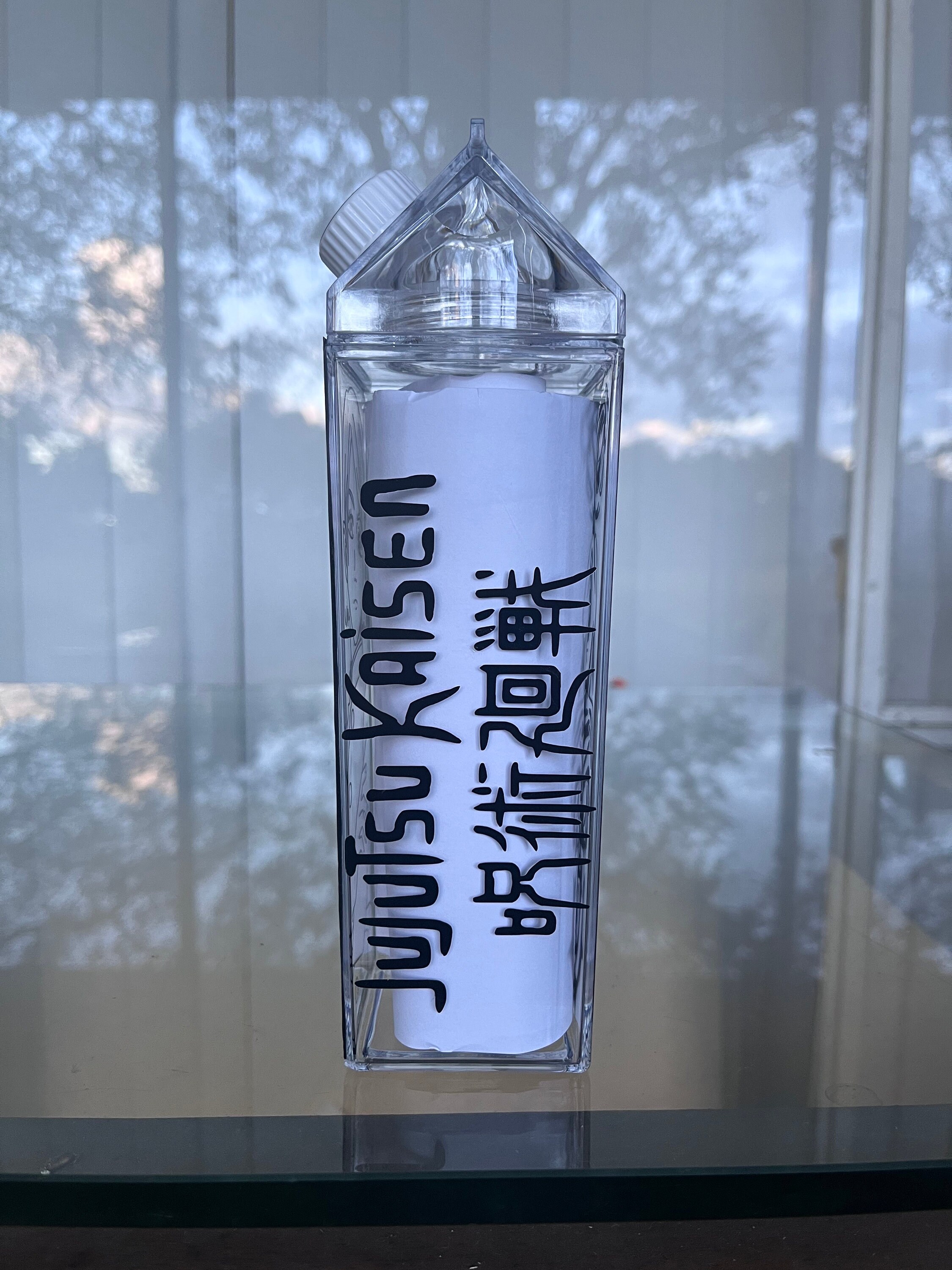 Anime Inspired Milk Carton Water Bottle | Kugisaki Nobara Milk Carton ...