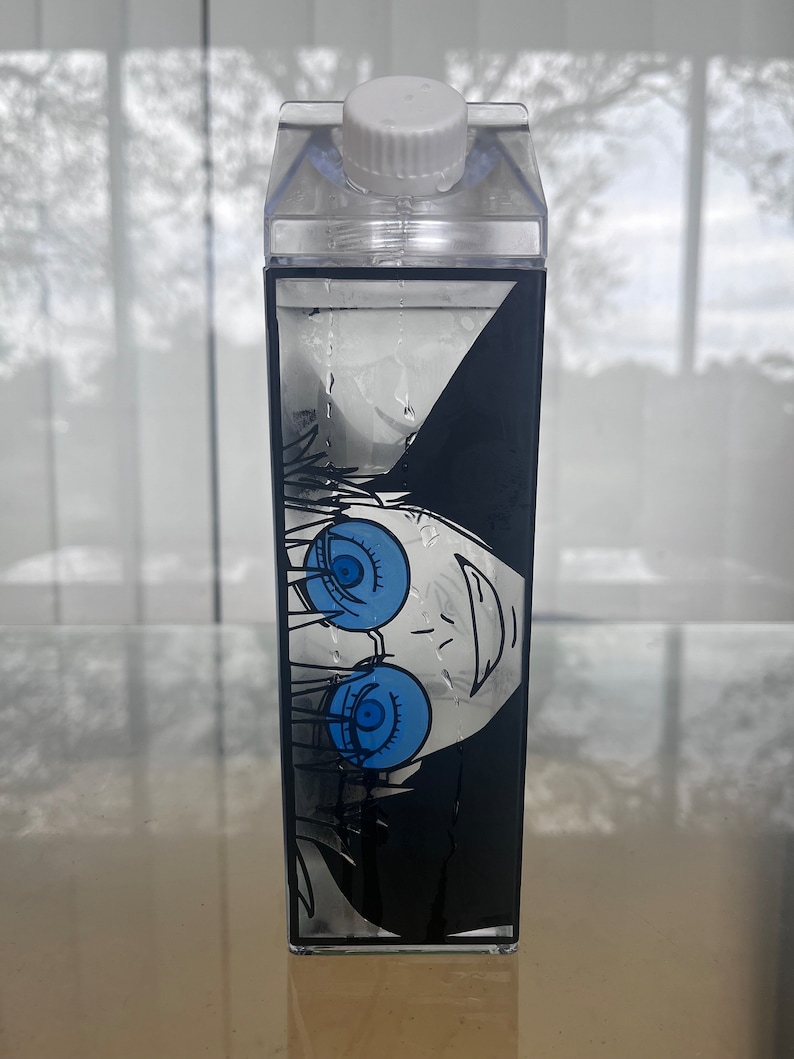 Anime Inspired Milk Carton Water Bottle | Strongest Duo Satosugu Milk ...