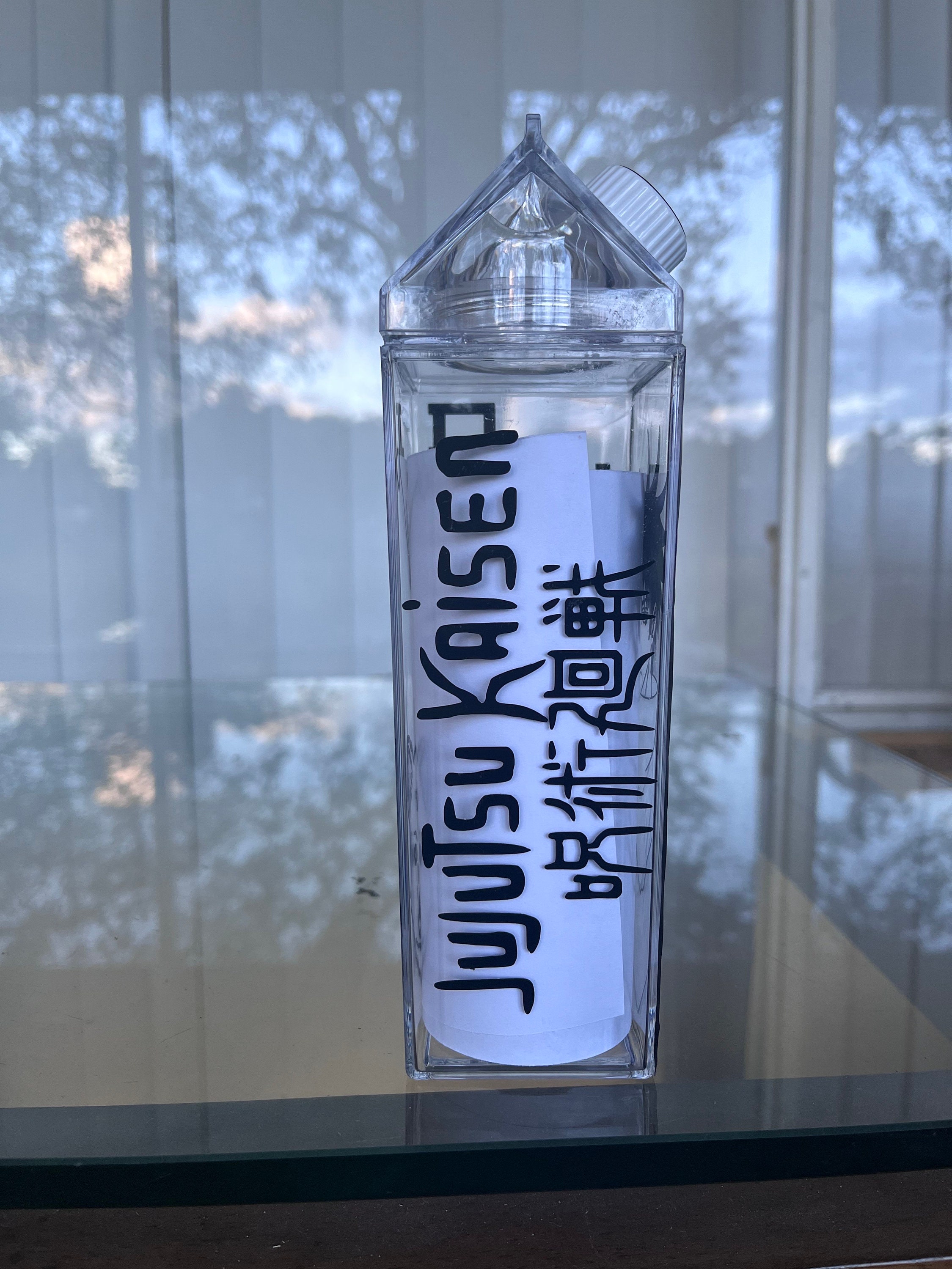 Anime Inspired Milk Carton Water Bottle | Fushiguro Megumi Milk Carton ...