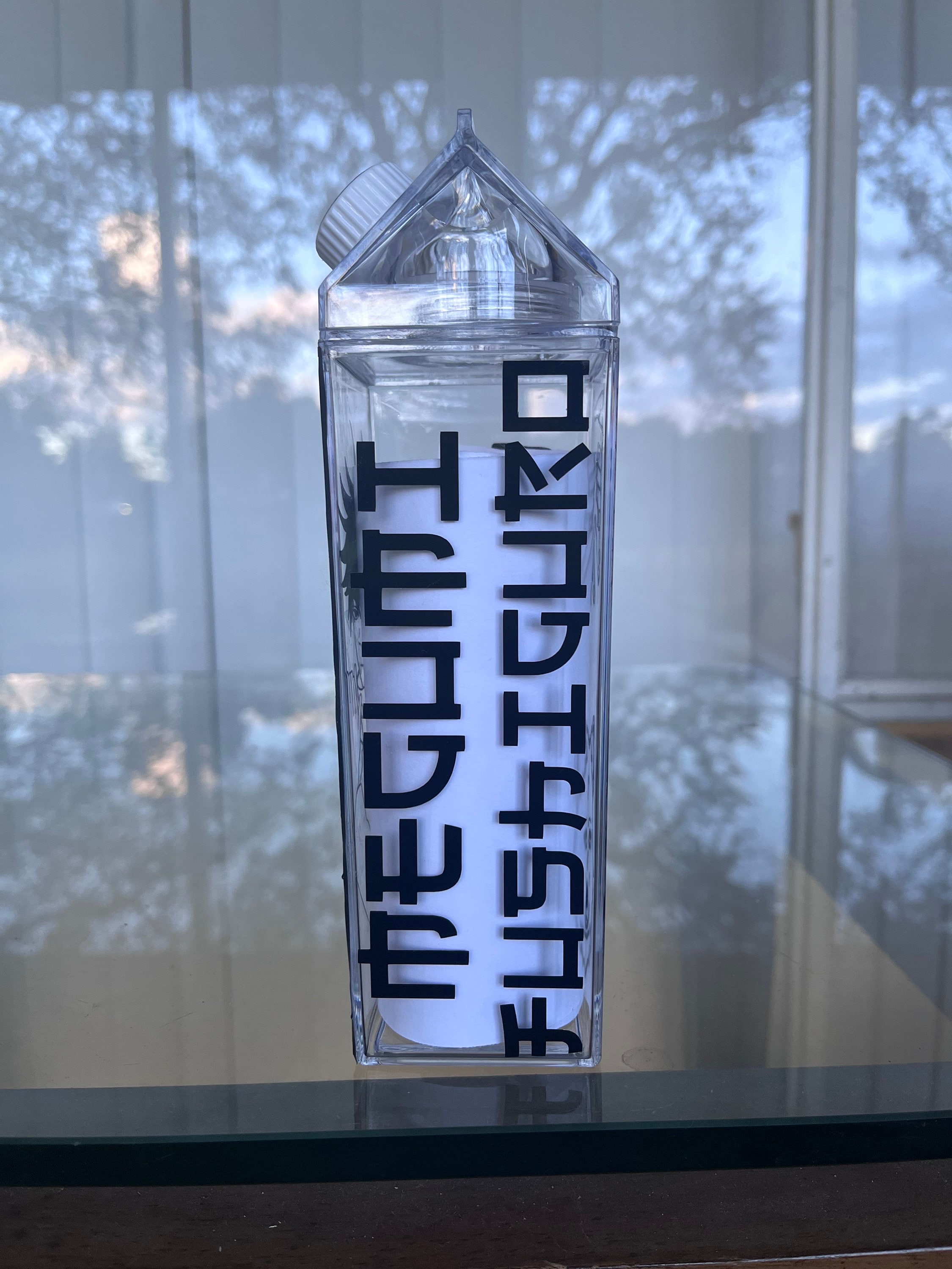 Anime Inspired Milk Carton Water Bottle | Fushiguro Megumi Milk Carton ...