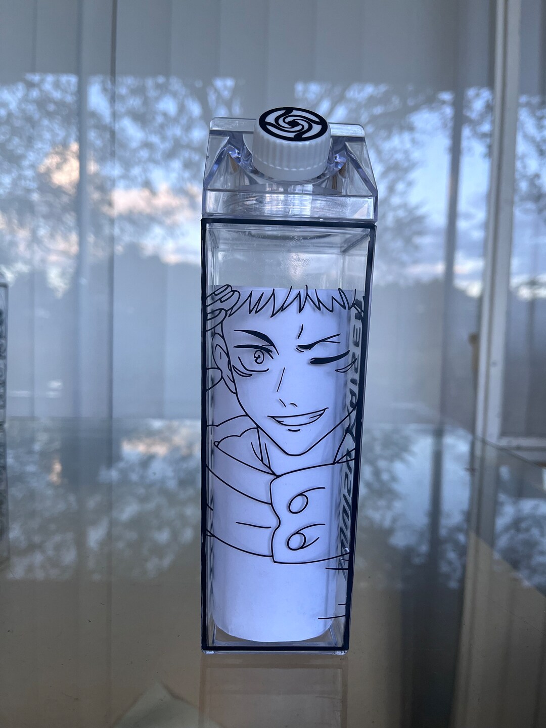 Anime Inspired Milk Carton Water Bottle | Itadori Yuji Milk Carton ...