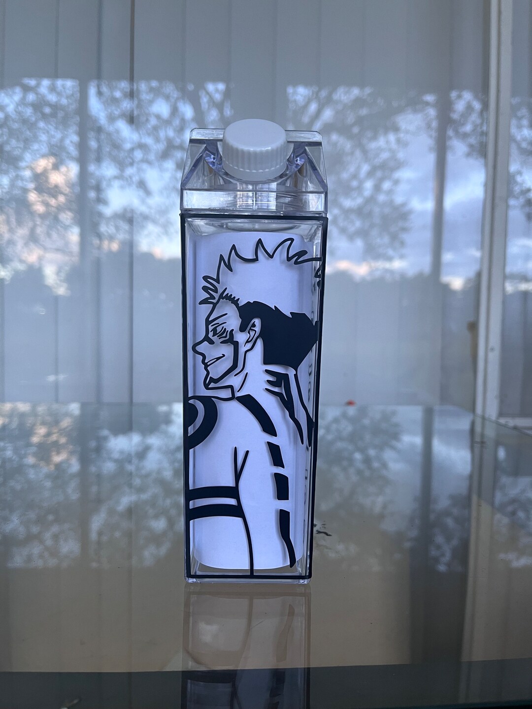 Anime Inspired Milk Carton Water Bottle | Sukuna Ryomen Milk Carton ...