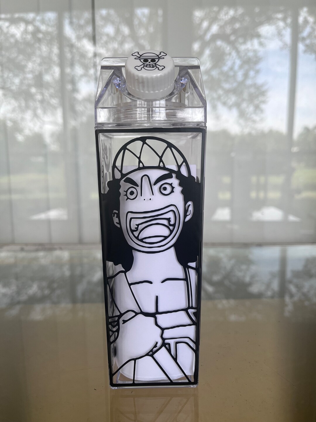 Anime Inspired Milk Carton Water Bottle | Usopp Milk Carton Bottle ...