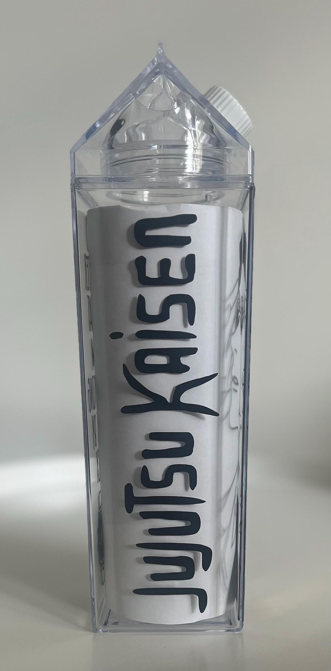NEW Anime Inspired Milk Carton Water Bottle | Gojo Satoru Milk Carton ...