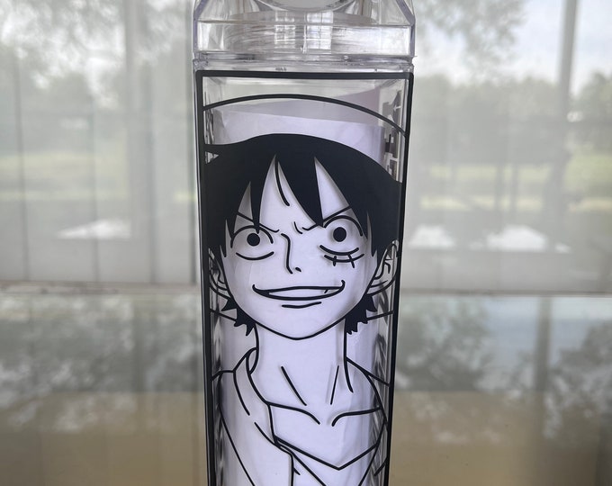 Anime Inspired Milk Carton Water Bottle | Monkey D. Luffy Milk Carton ...