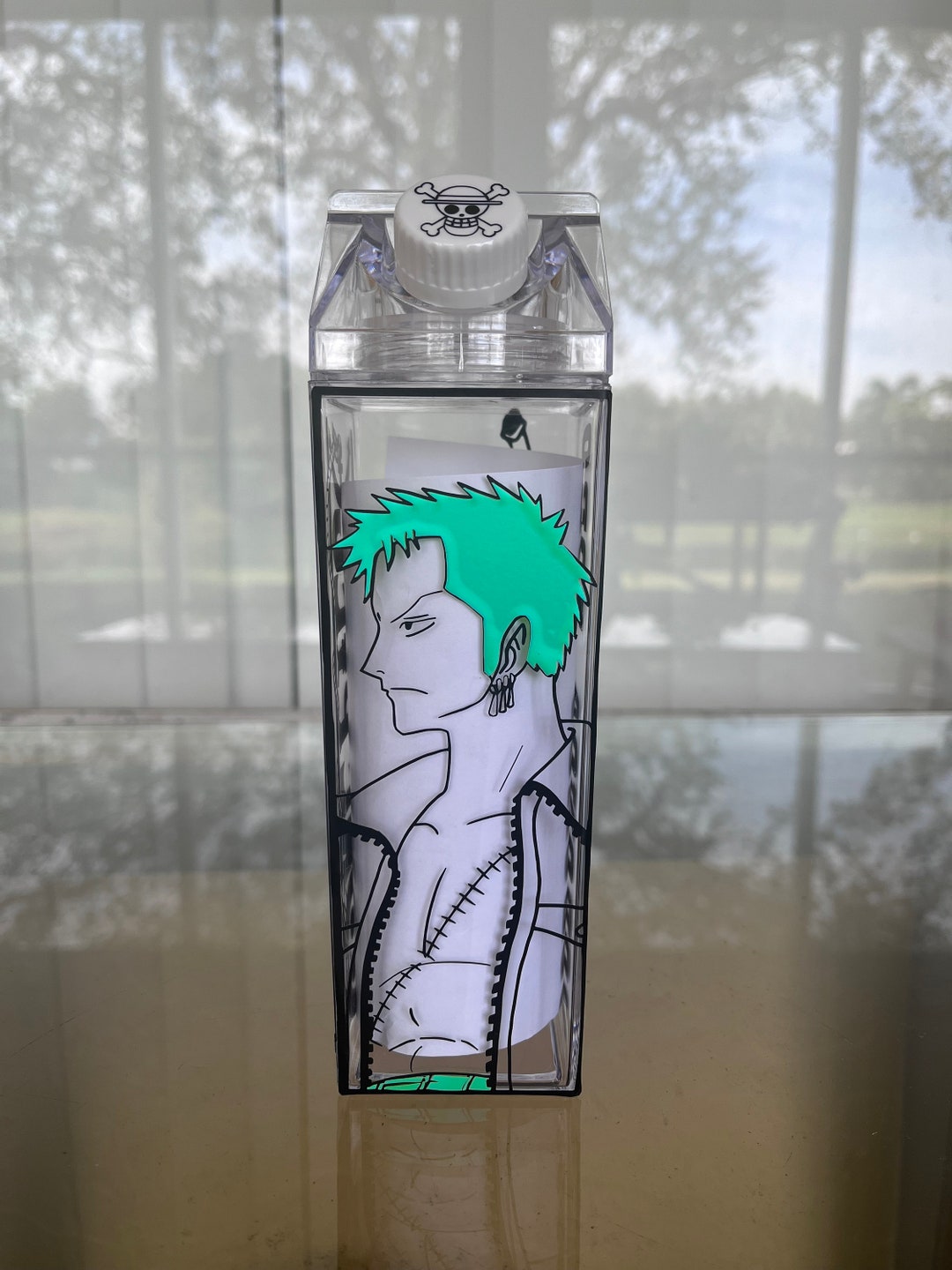 Anime Inspired Milk Carton Water Bottle | Zoro Roronoa Milk Carton ...