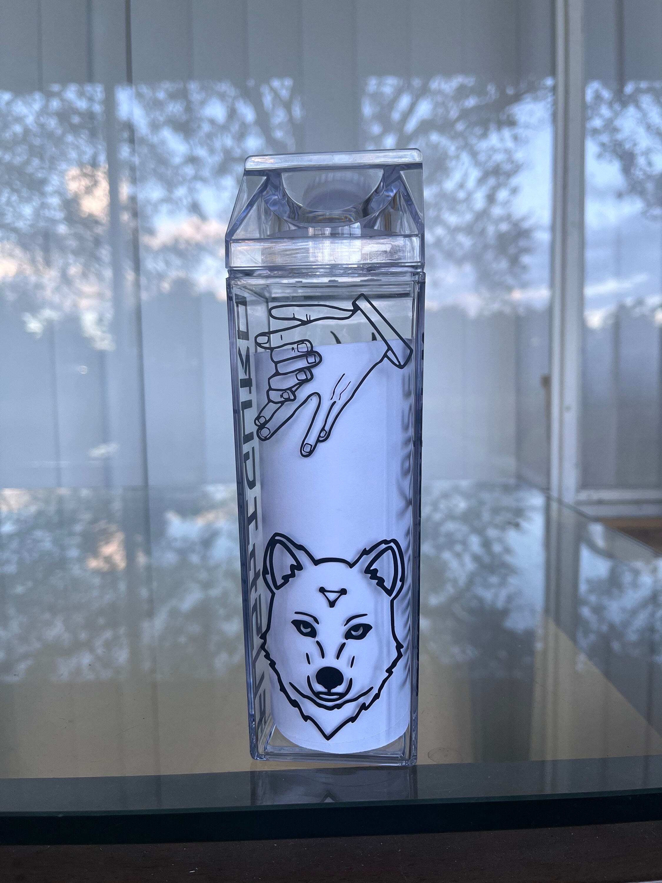 Anime Inspired Milk Carton Water Bottle | Fushiguro Megumi Milk Carton ...