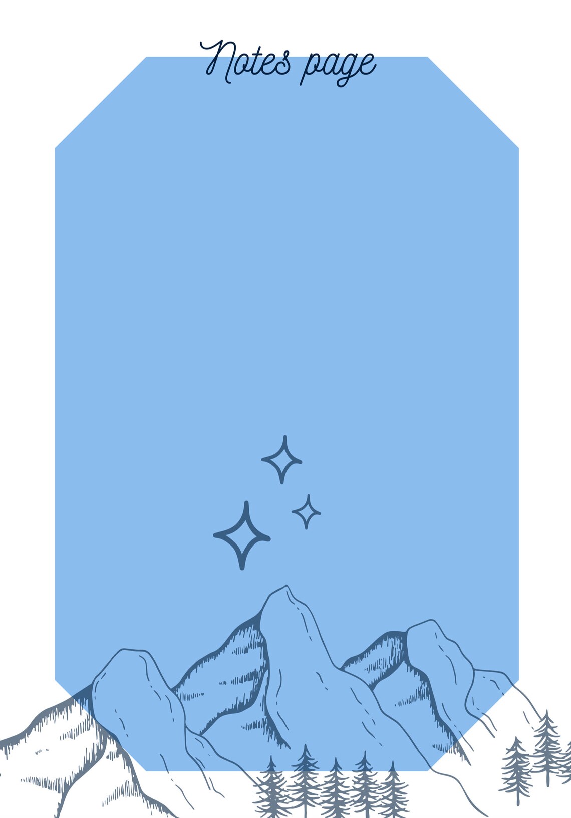 ACOTAR Themed Reading Journal PDF Digital Download - Etsy