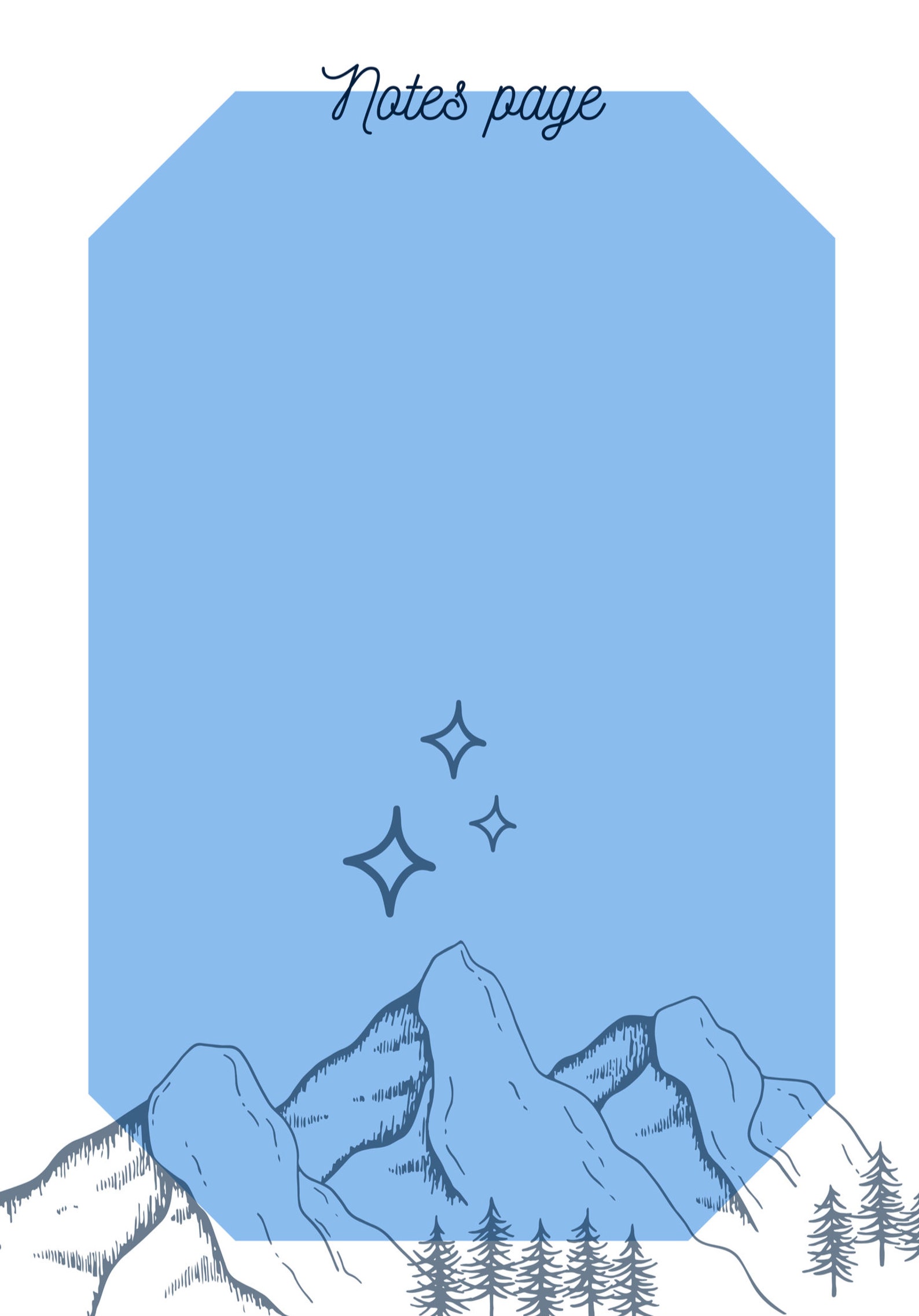 ACOTAR Themed Reading Journal PDF Digital Download - Etsy