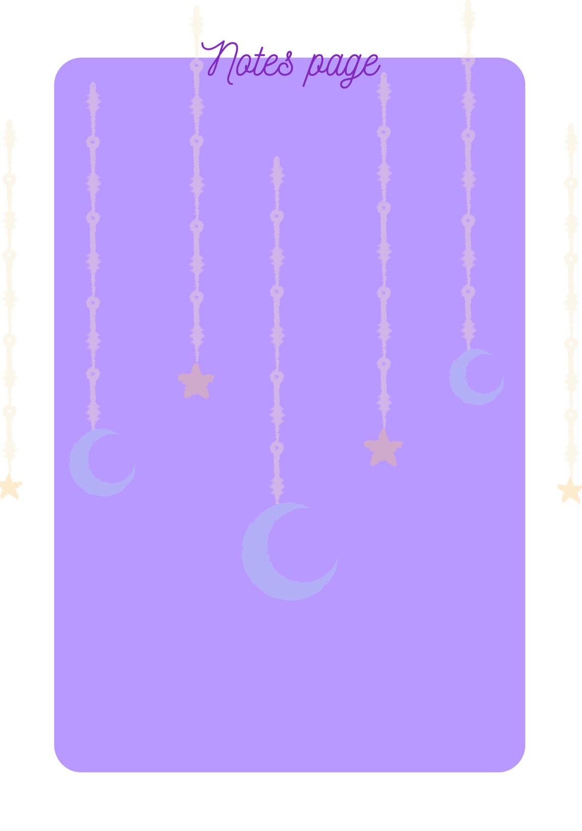 ACOTAR Themed Reading Journal PDF Digital Download - Etsy