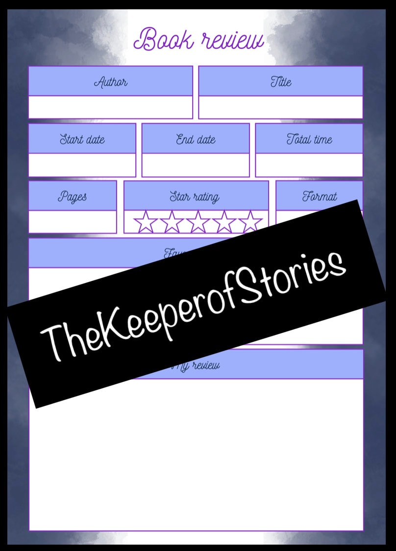 ACOTAR Themed Reading Journal PDF Digital Download - Etsy