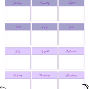 ACOTAR Themed Reading Journal PDF Digital Download - Etsy