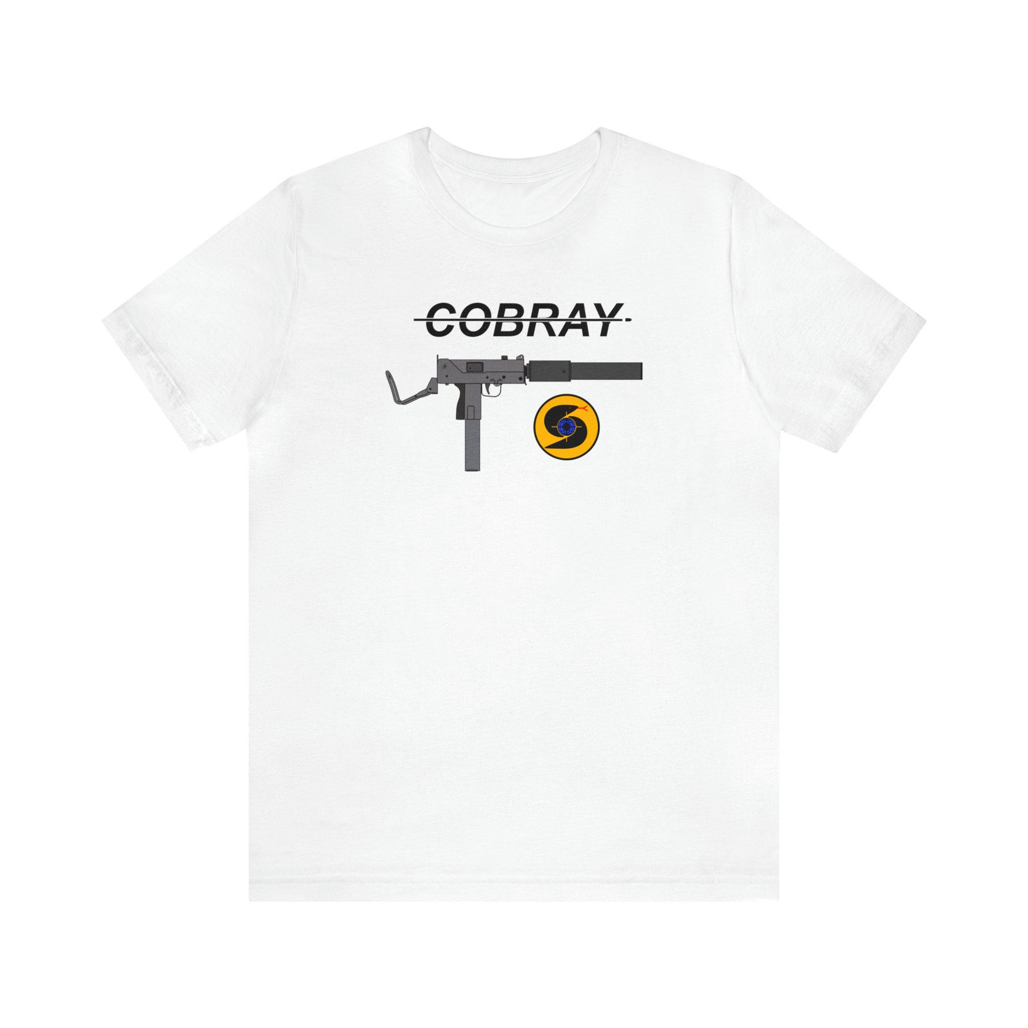 Retro 80's Cobray MAC 10 M11 M11/9 M12 Suppressed - Unisex Short Sleeve ...