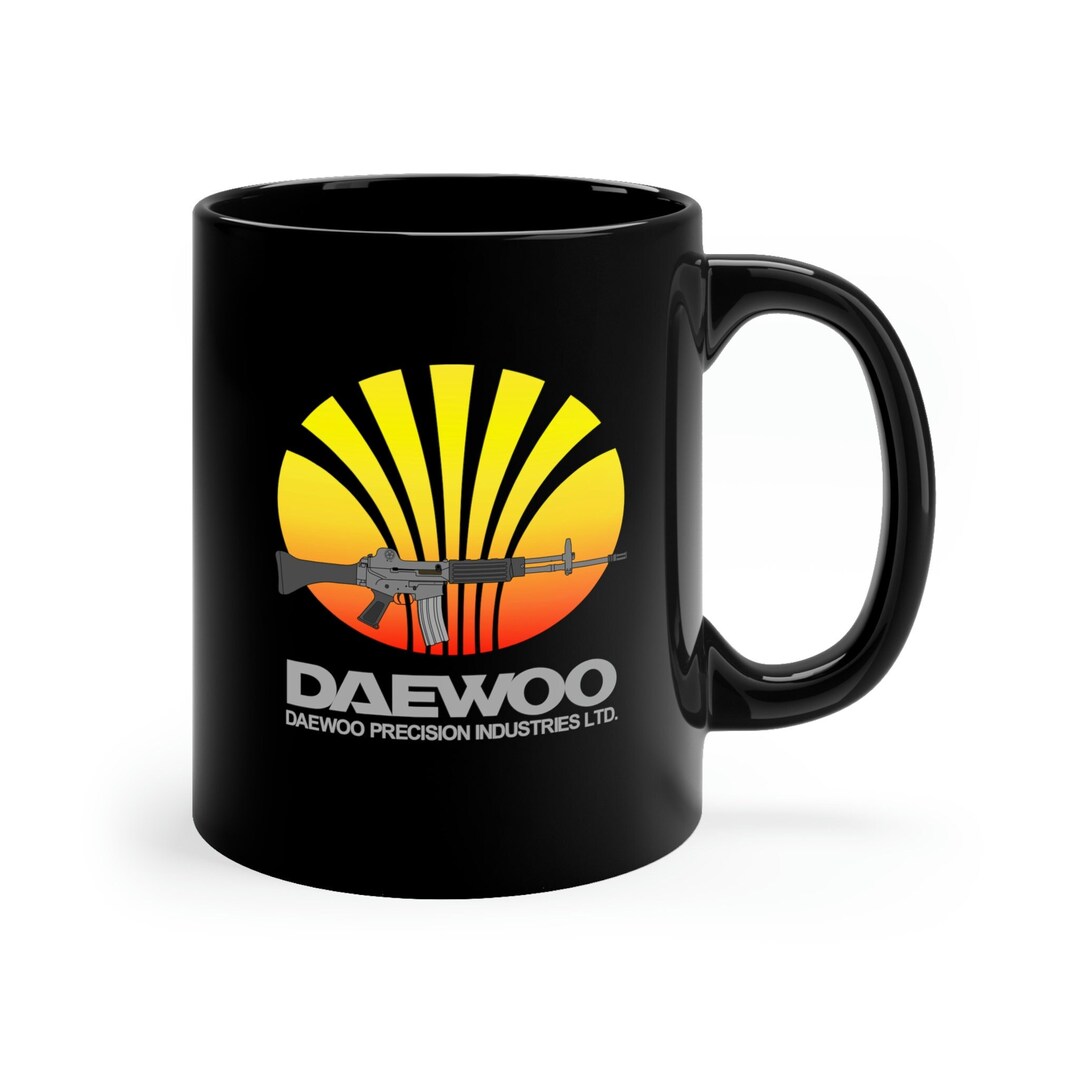 Retro 80's Daewoo K2 AR100 MAX II Dr200 Dr300 Korean Rifle - 11oz Black ...