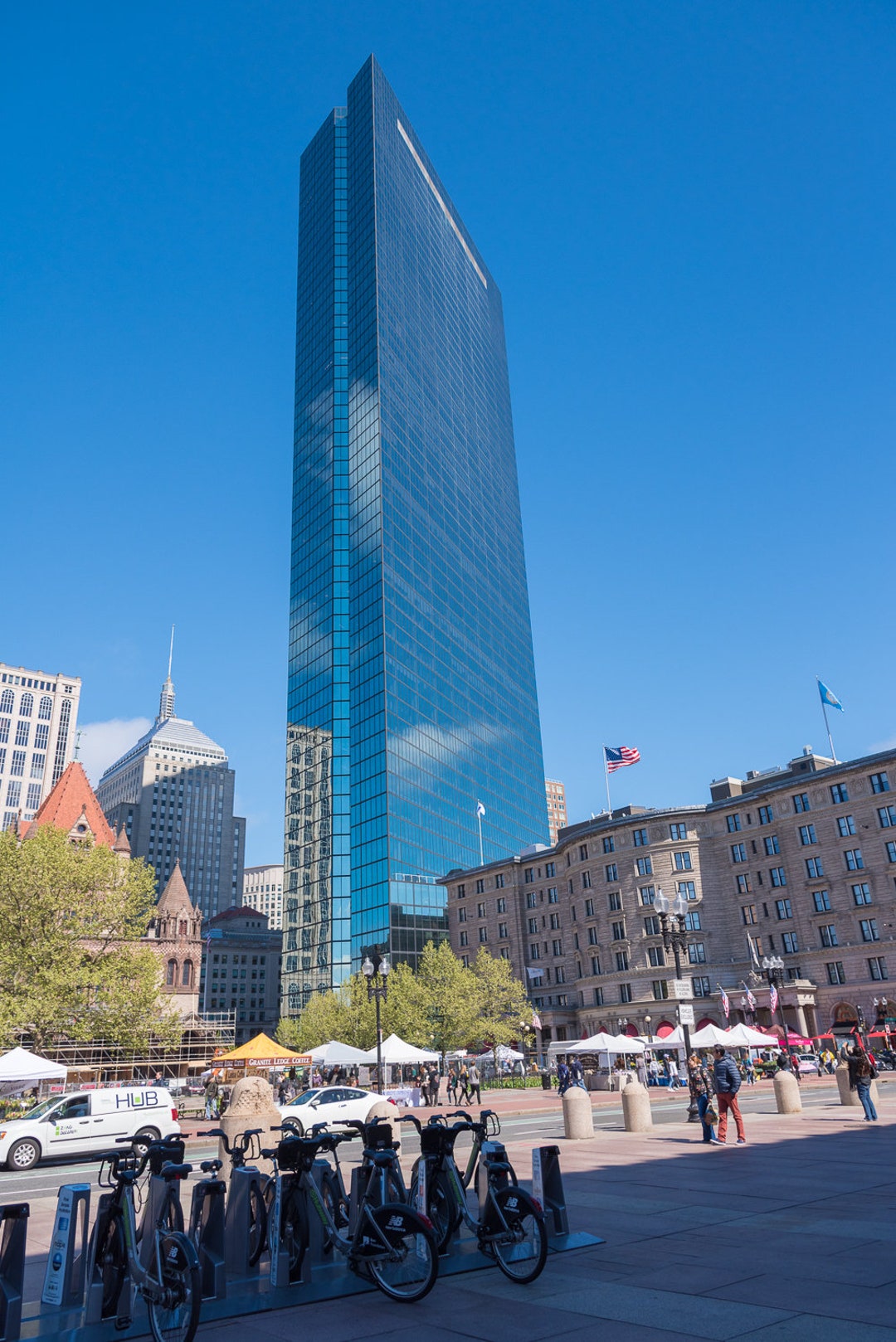 John Hancock Building Tower Tallest |travel Photography | Landmark Wall ...