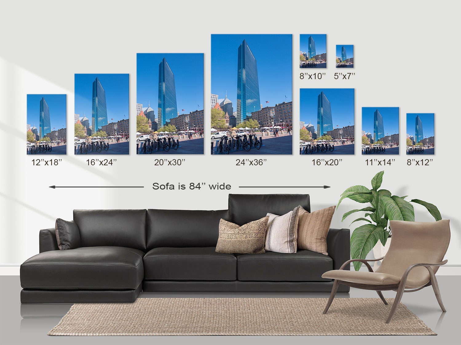 John Hancock Building Tower Tallest |travel Photography | Landmark Wall ...