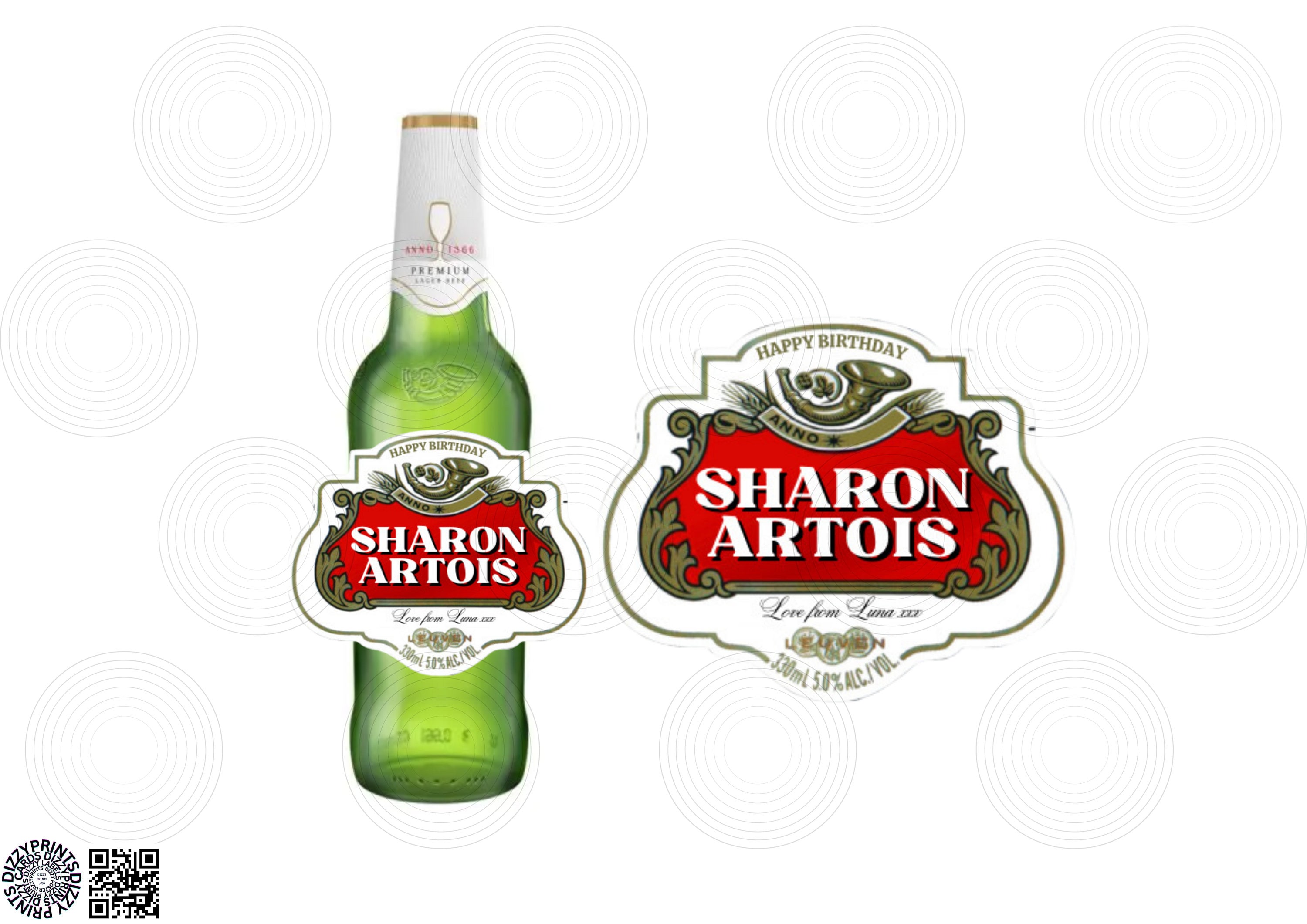 Stella Artois Label