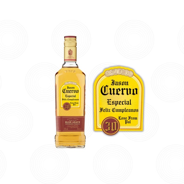 Tequila Shot Label - Etsy