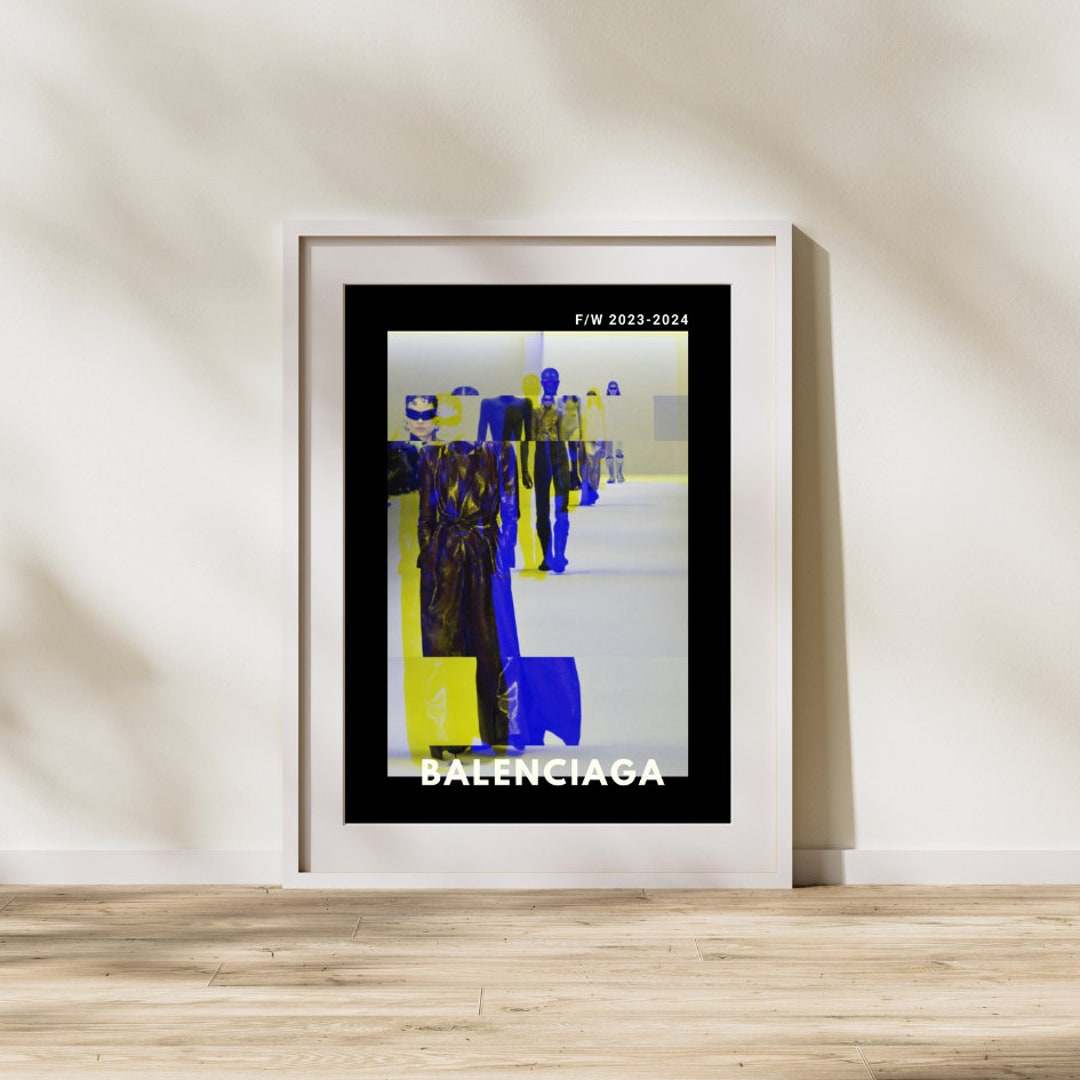 Fashion Catwalk Style Poster Printa6 A5 A4 A3 A2 A1 Modern Wall Art ...