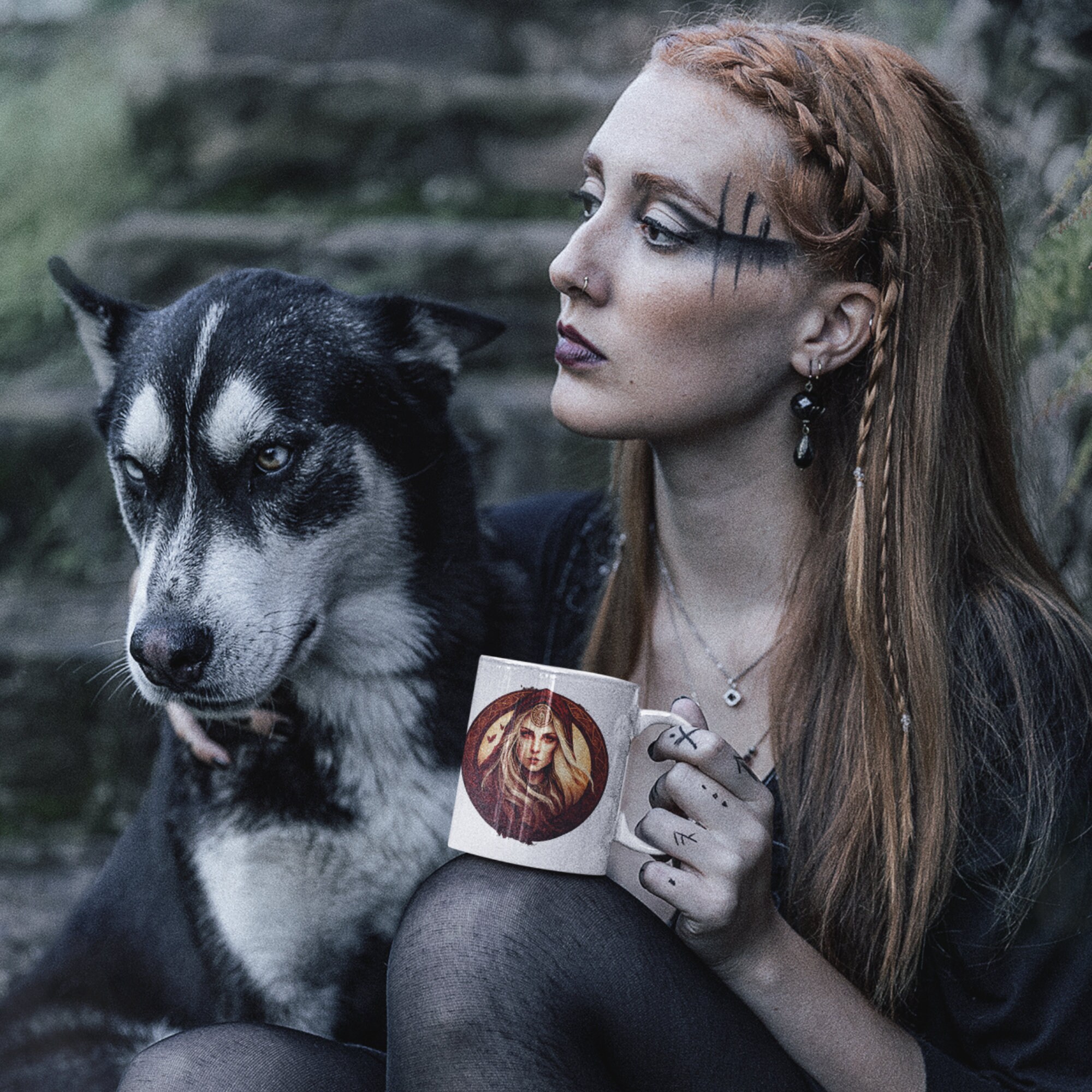 Goddess Clipart Blonde Pagan Druid Witch Goddesses PNG SVG - Etsy