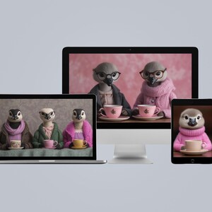 Canada Geese Desktop Background Wallpaper Set - 3 JPG Images - Etsy