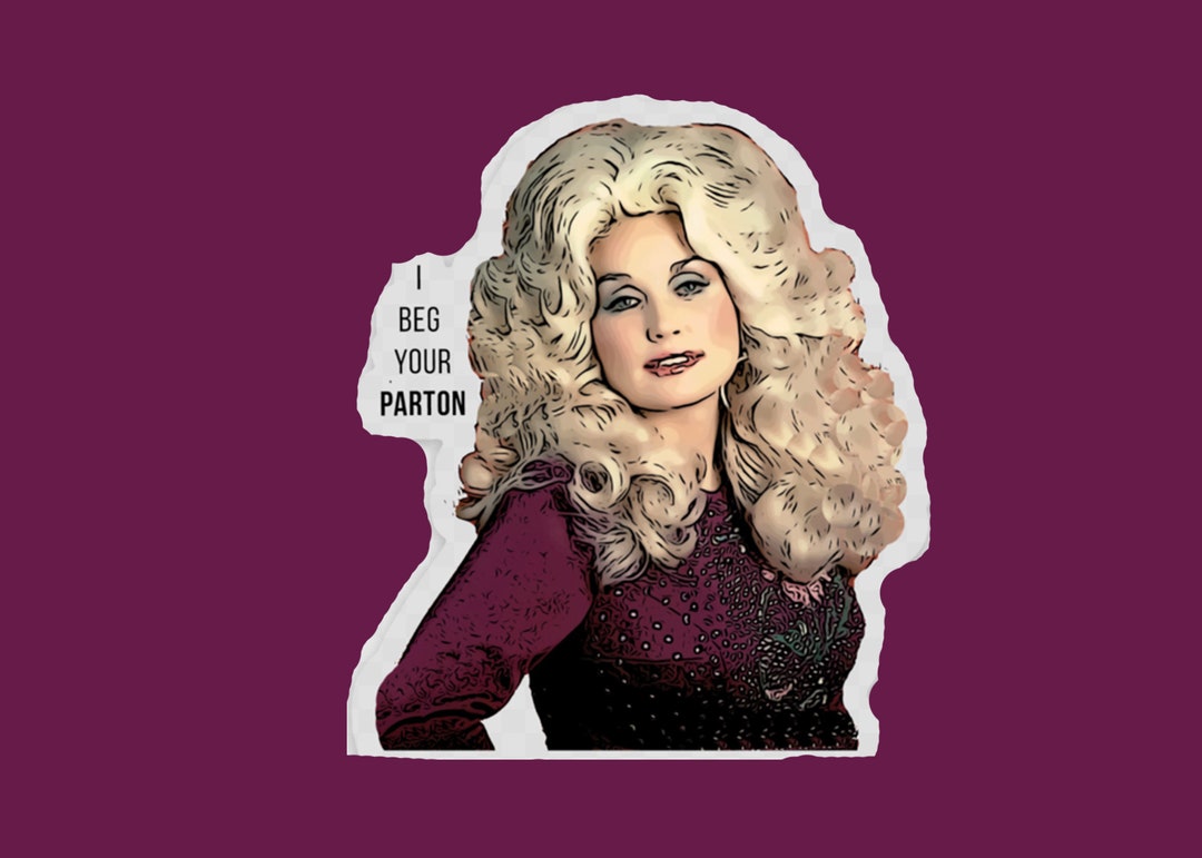 Dolly Parton Inspired Sticker, Dolly Parton Inspired Gift, Dolly ...