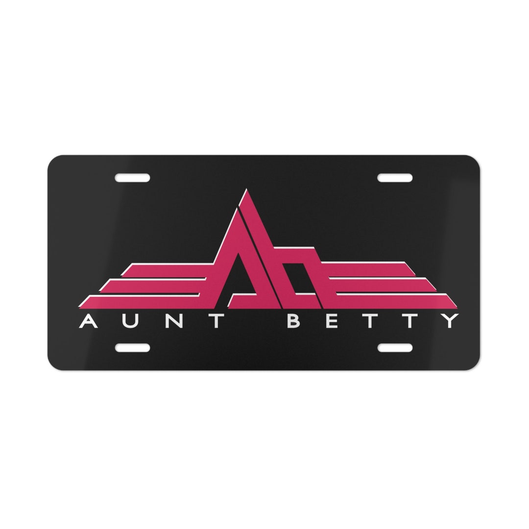 Aunt Betty License Plate - Etsy