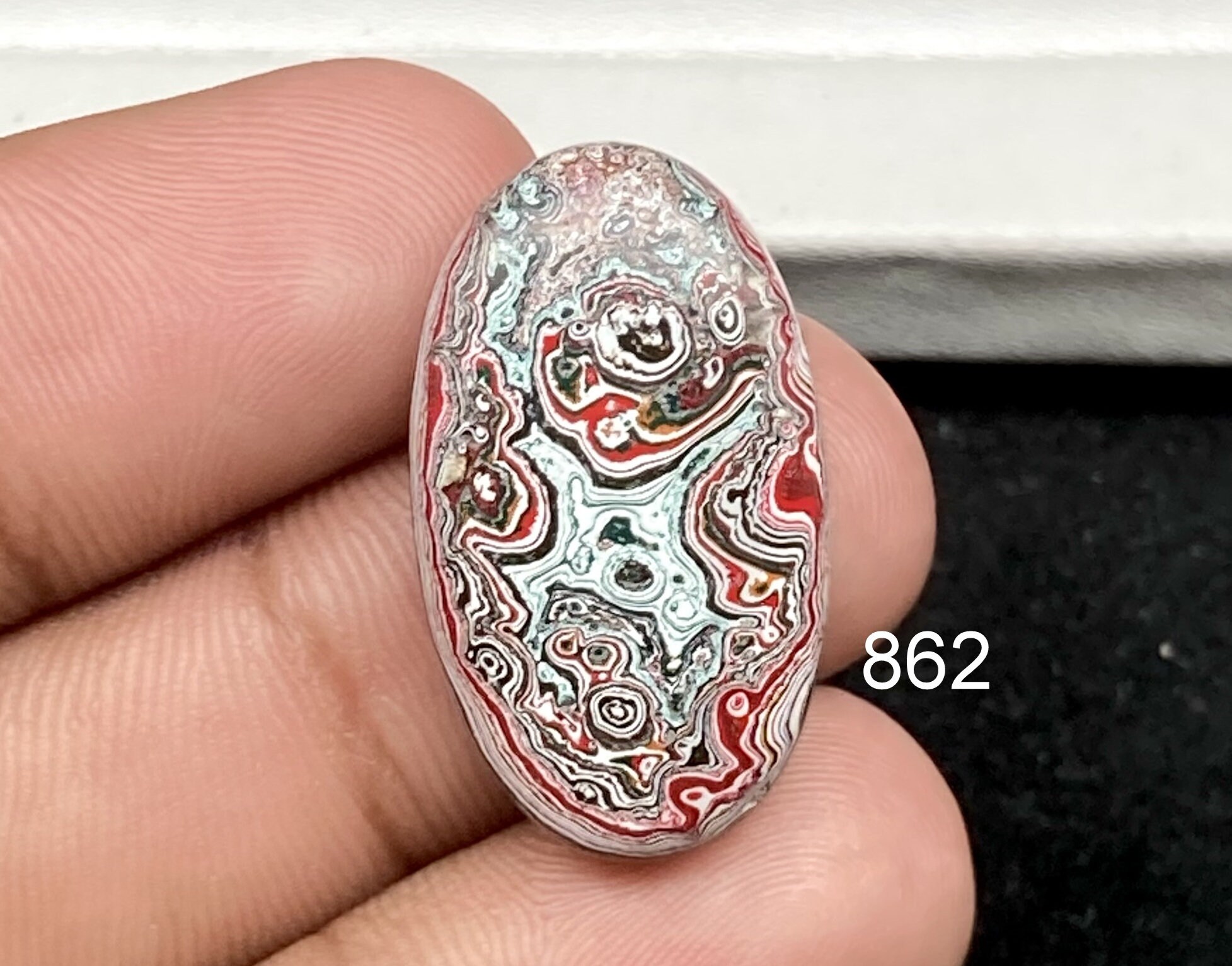 Fordite Cabochons, Natural Semi Precious Gemstone for Jewelry Making ...