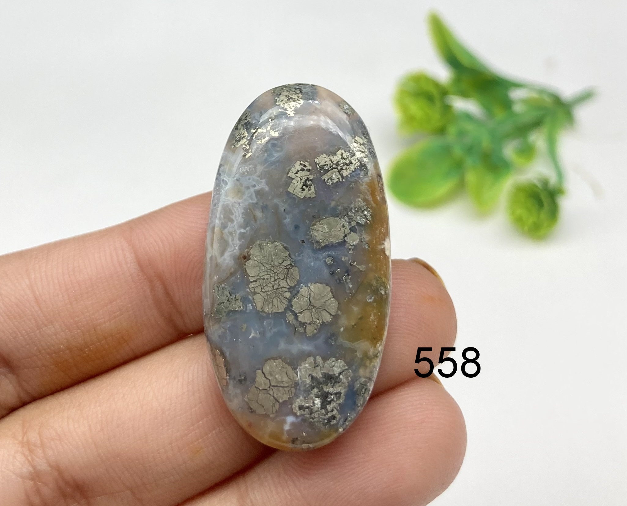 Marcasite Cabochons, Natural Semi Precious Gemstone for Jewelry Making ...