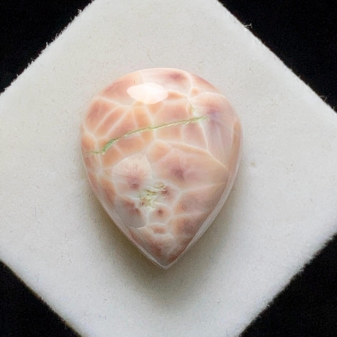 Gorgeous AKA Natrolite Thomsonite Cabochon (pink Larimar),this Piece is ...